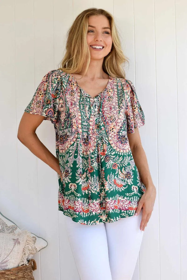 NAOMI/JESSICA BABY DOLL TOP - Hippy Haven