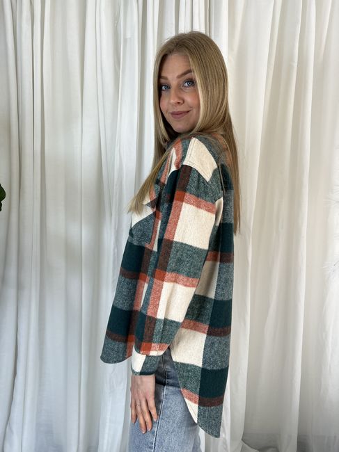 SHACKET CHECKERED FLEECE - Hippy Haven