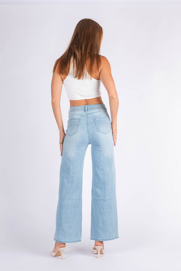 WAKEE WIDE LEG JEANS - Hippy Haven